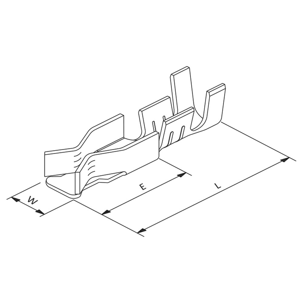 MESA Terminal Socket, Connector | TD-Fast On Type
